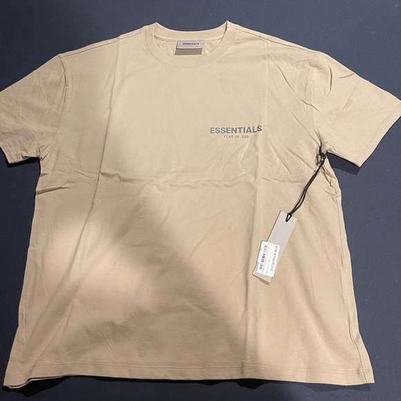 Essentials | Shirts | Fear Of God Essentials Tee Linen | Poshmark